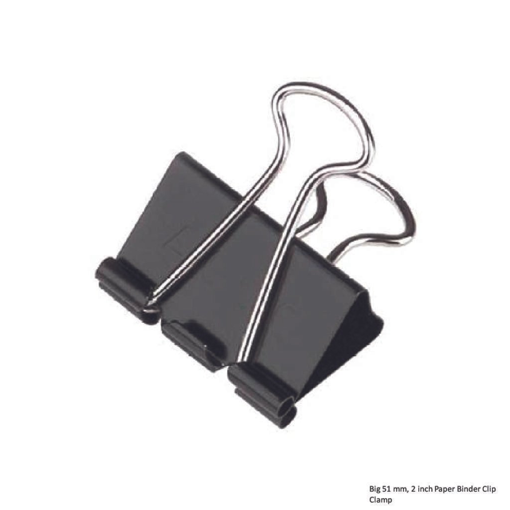Big 51 mm, 2 inch Paper Binder Clip Clamp - officeoye